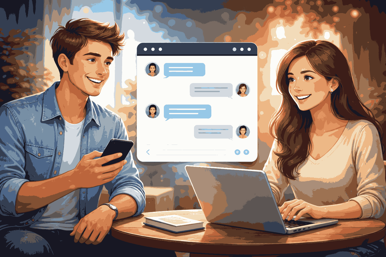 Βάλε το mini chat στο site σου δωρεάν